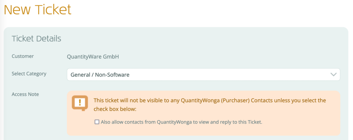 Purchasers - QuantityWare