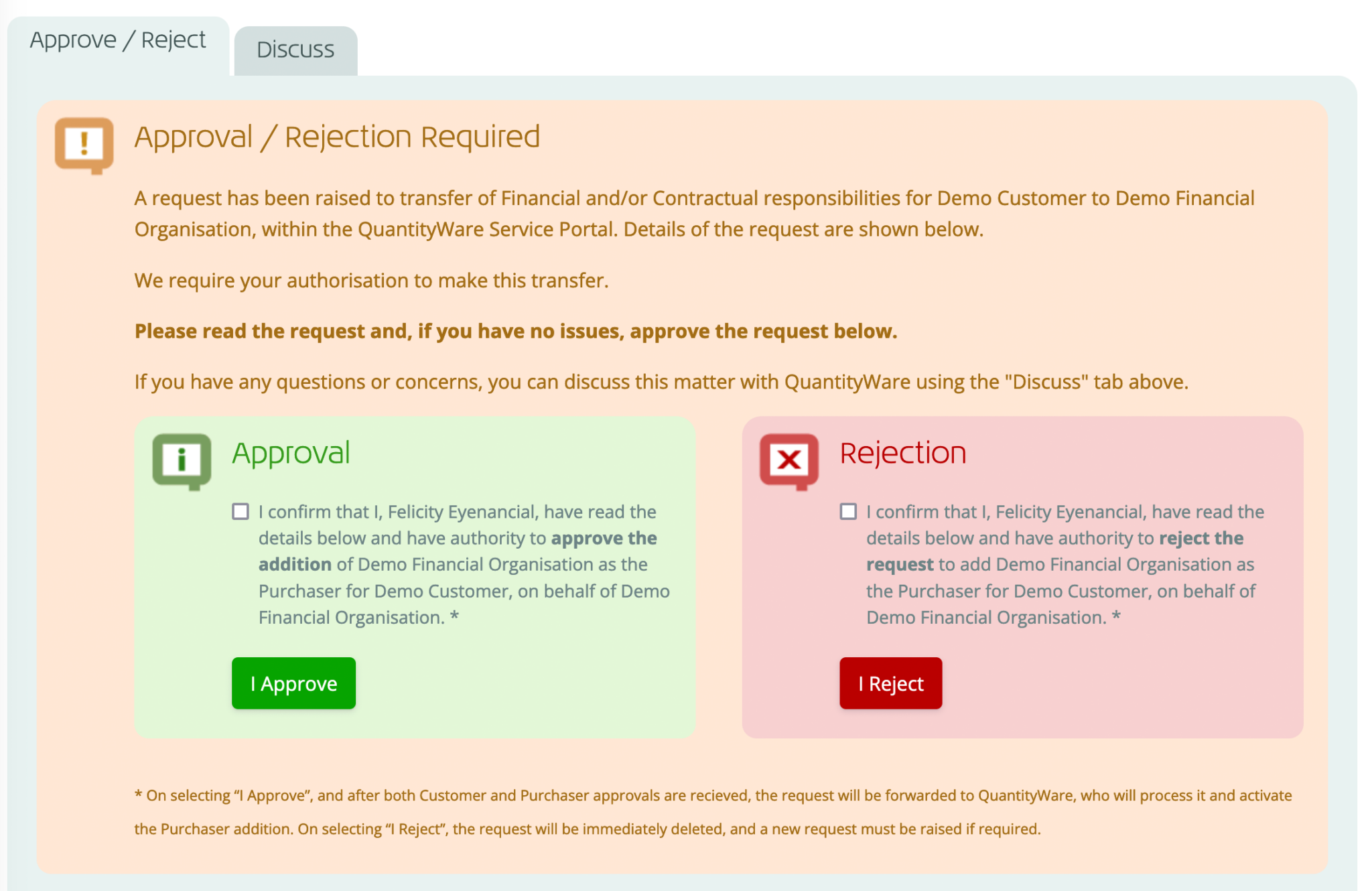 Purchasers - QuantityWare