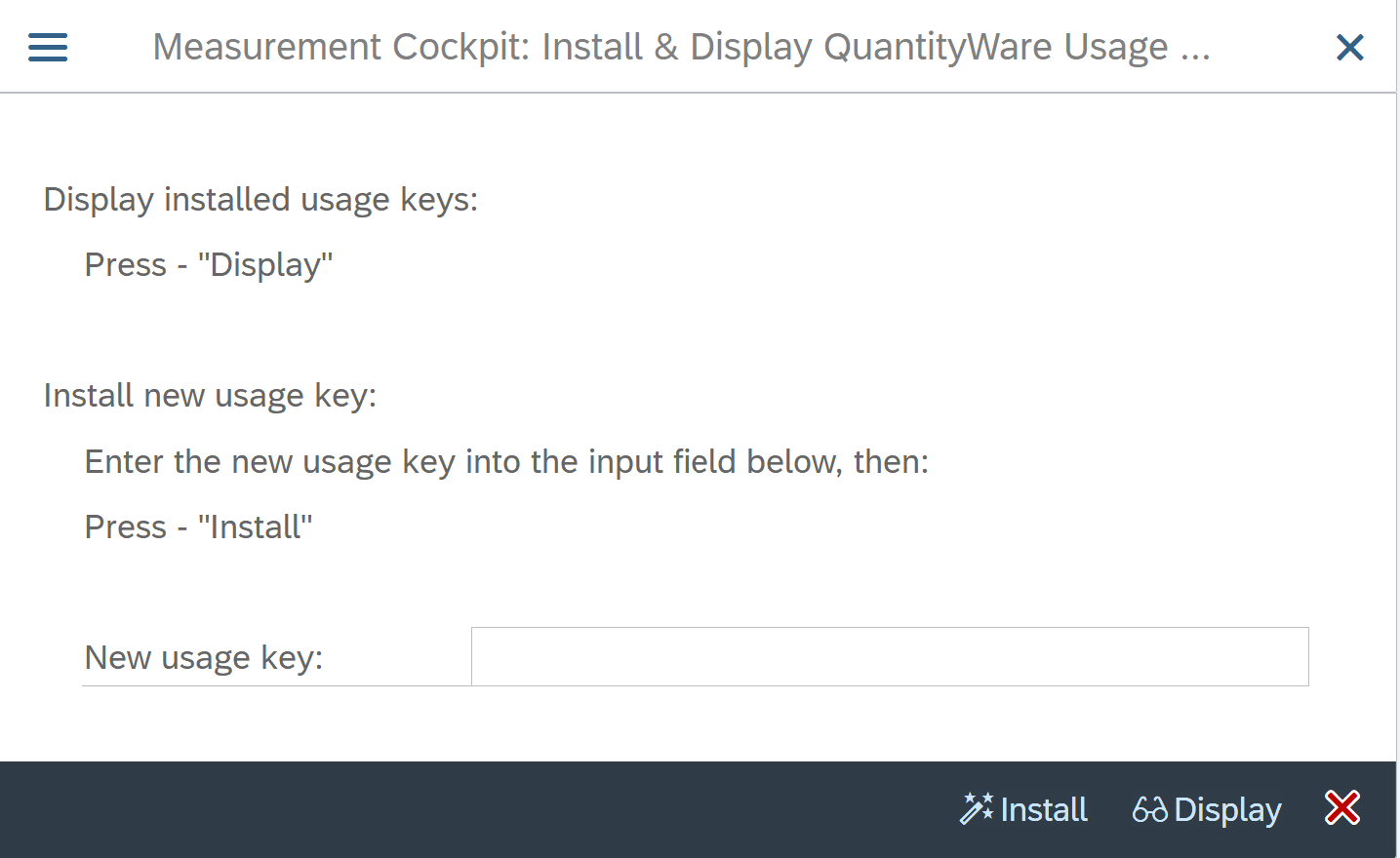Installation Instructions - QuantityWare
