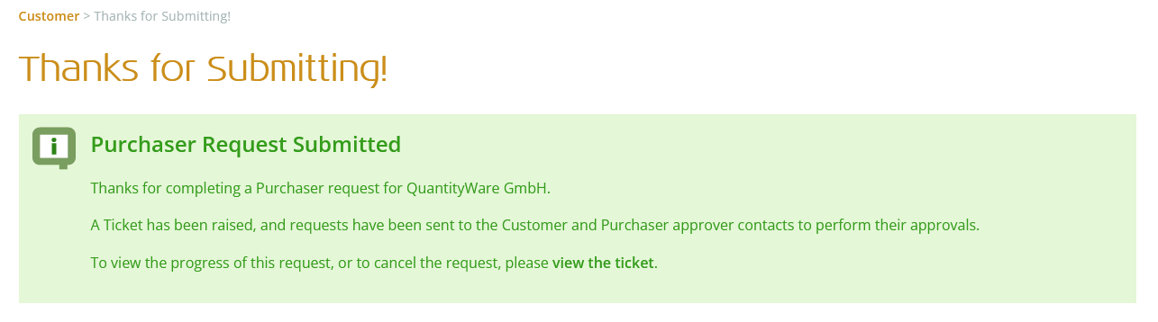 Purchasers - QuantityWare