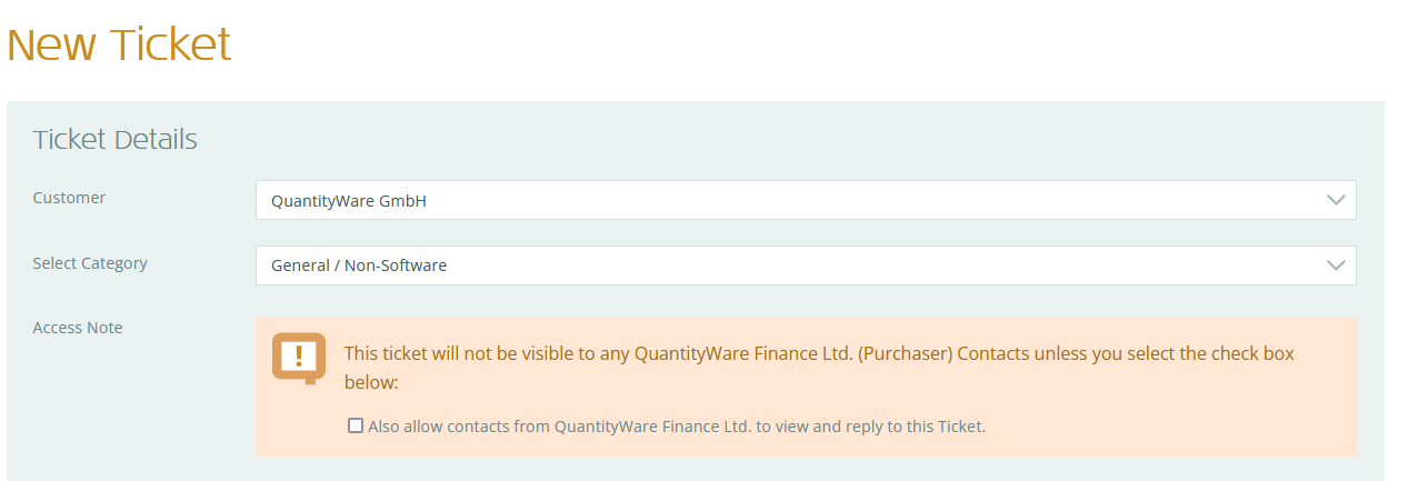 Purchasers - QuantityWare